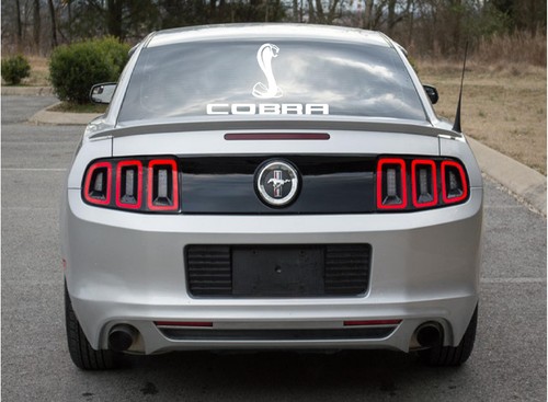 Mustang Cobra Rear Window Sticker decal Mustang Car Sticker Decals ...