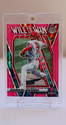 Mosaic Will To Win Pink Shohei Ohtani 6/10 SSP | eBay