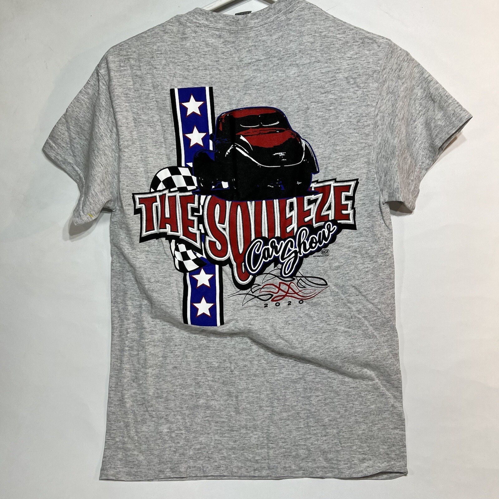 Save The Squeeze Inn 2020 Car Show T Shirt Mens Size … - Gem