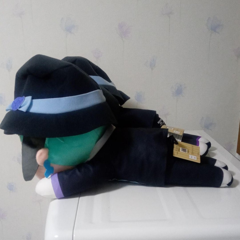 Twisted Wonderland Floyd Jade Leech Mega Jumbo Nesoberi Plush Doll ...