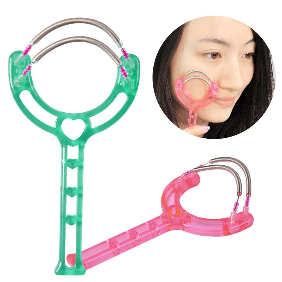 2 Pcs Epilator Dual Springs Design Hair Puller Hair Removal Device ...