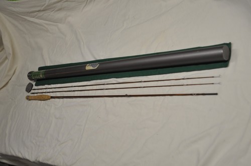 Orvis Flea Tip Bamboo Fly Rod, Beautiful Amber Tone, 6'6" 4 wt. 2 pc. 2 ...