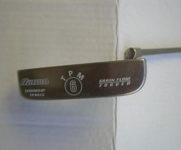 TP Mills Mizuno TPM 6 Grain Flow Forged Putter, RH, all original! | eBay