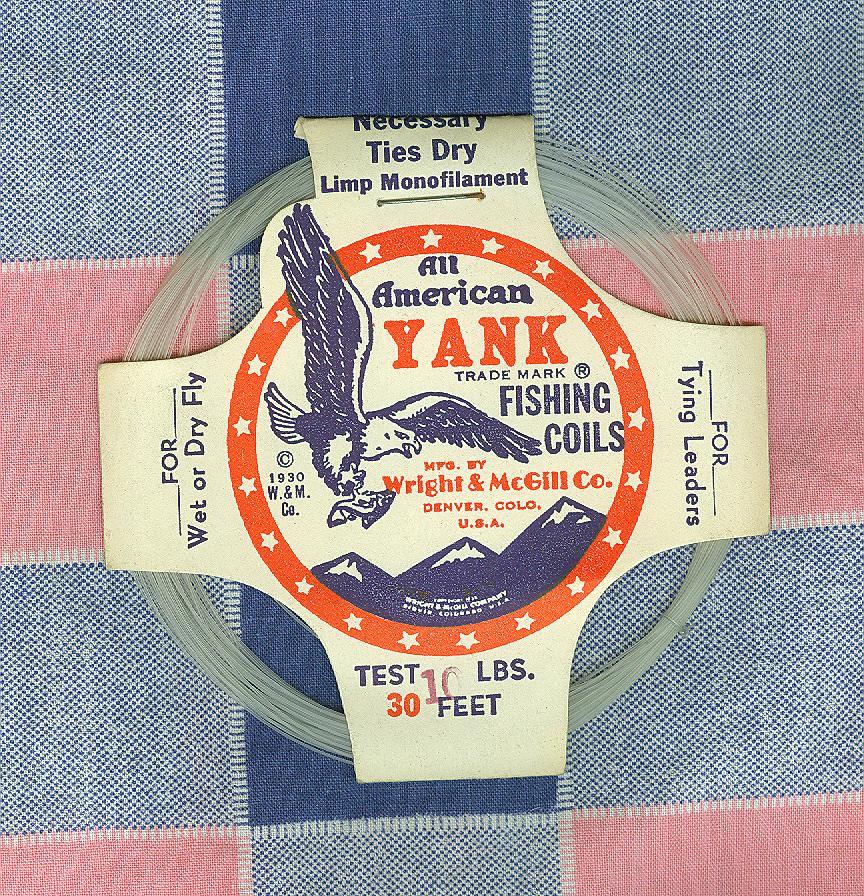 NOS Vintage Fishing Wright McGill All American Yank Fishing Coils 10 lb ...