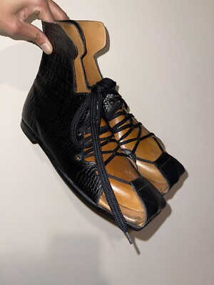 “Hog Toe Mock Croc Sandals” By The Old Curiosity For Blaak Spring ‘09 ...