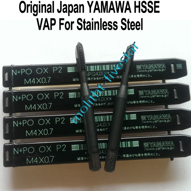 Original Japan YAMAWA HSSE PO Spiral Point Taps M4 X 0.7 VAP thread ...