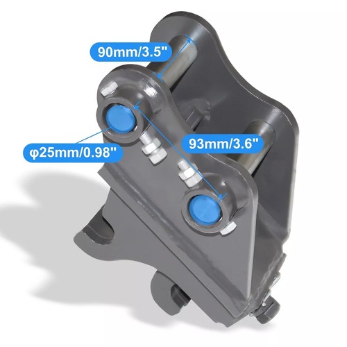 Attachment Quick Hitch Coupler Attachments for 0.8-2.0 Ton Mini ...