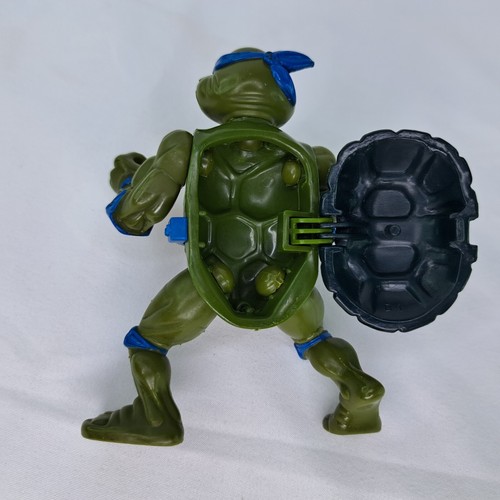Vintage 1990 TMNT Storage Shell Leonardo 4" Action Figure Playmates | eBay