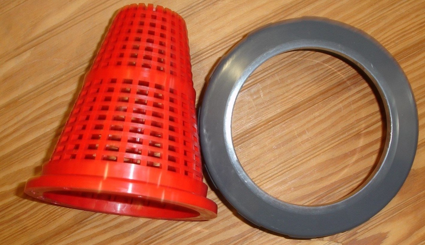 New Cepex CPX24302 4 inch Slip Fit PVC Check Valve 4" PVC Spring Ball ...