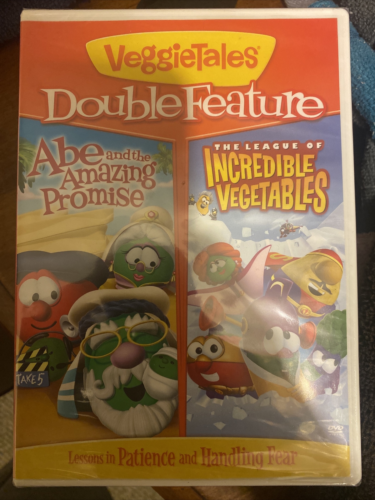 VeggieTales Double Feature: Abe and the Amazing Promise The League (DVD ...