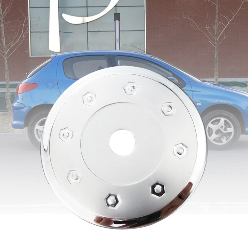 Stainless Steel Fuel Tank Gas Box Cover Car-Styling Accessories for 206 ...