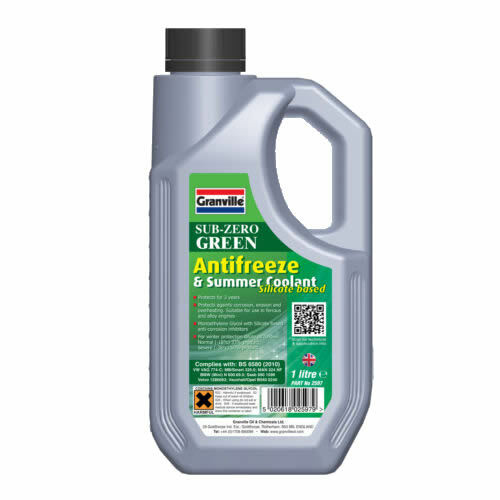 Green Antifreeze Car Sub Zero Summer Coolant Longlife Concentrate Long ...