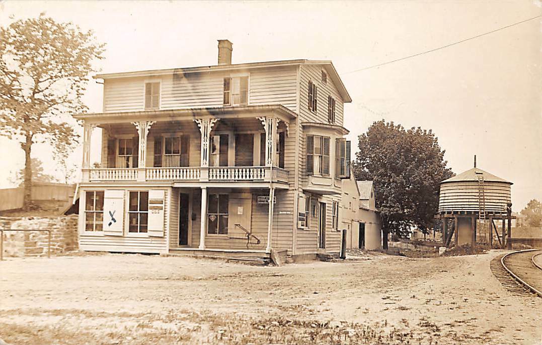 STEPNEY DEPOT, CT ~ STORE & POST OFFICE ~ REAL PHOTO POST CARD ~ used ...