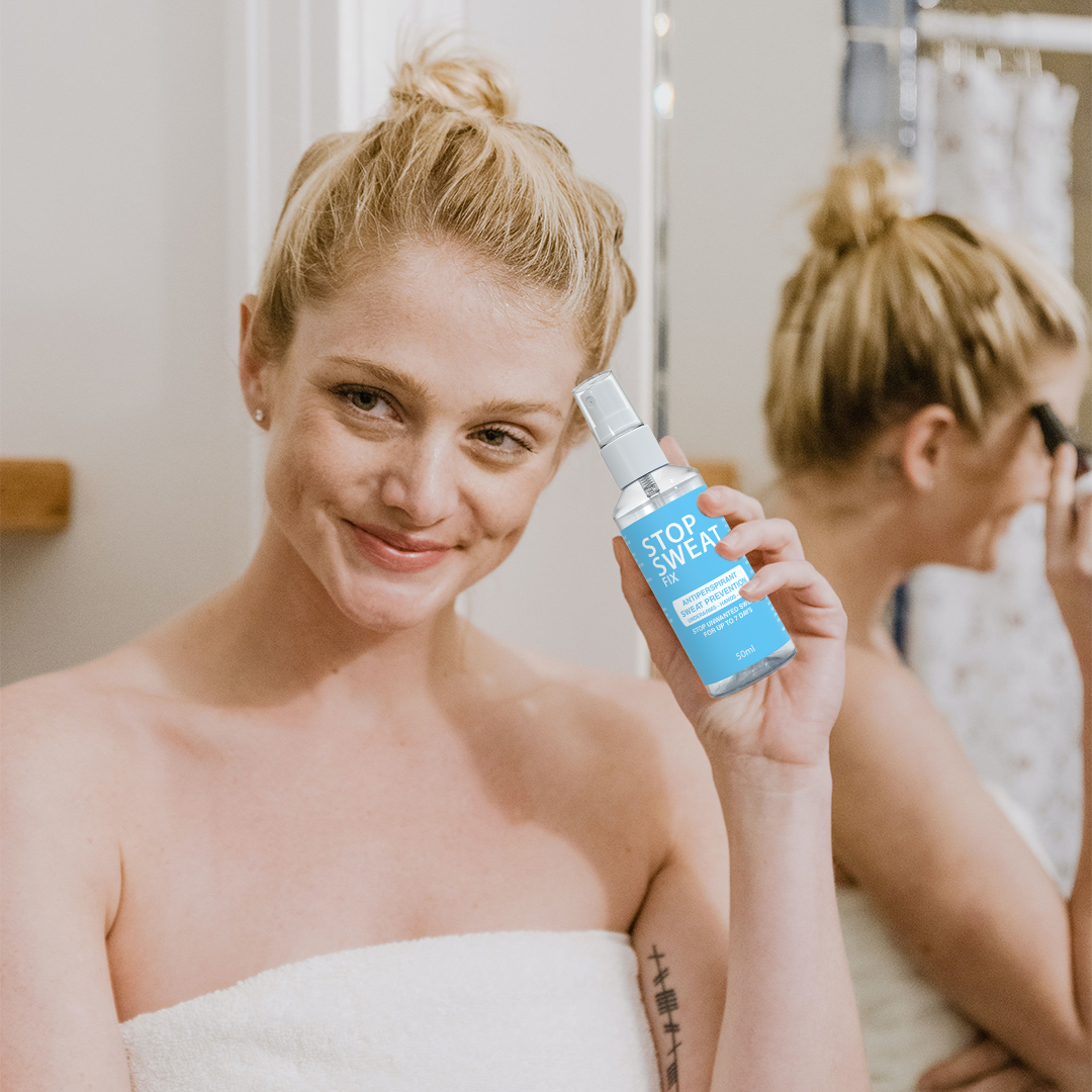 Sweat Prevention Spray | Hyperhidrosis | Stop Excessive Sweat For Up To ...