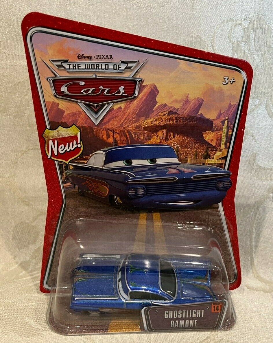 Disney Pixar Cars Ghostlight Ramone Blue Die Cast Vehicle Sealed New MOC