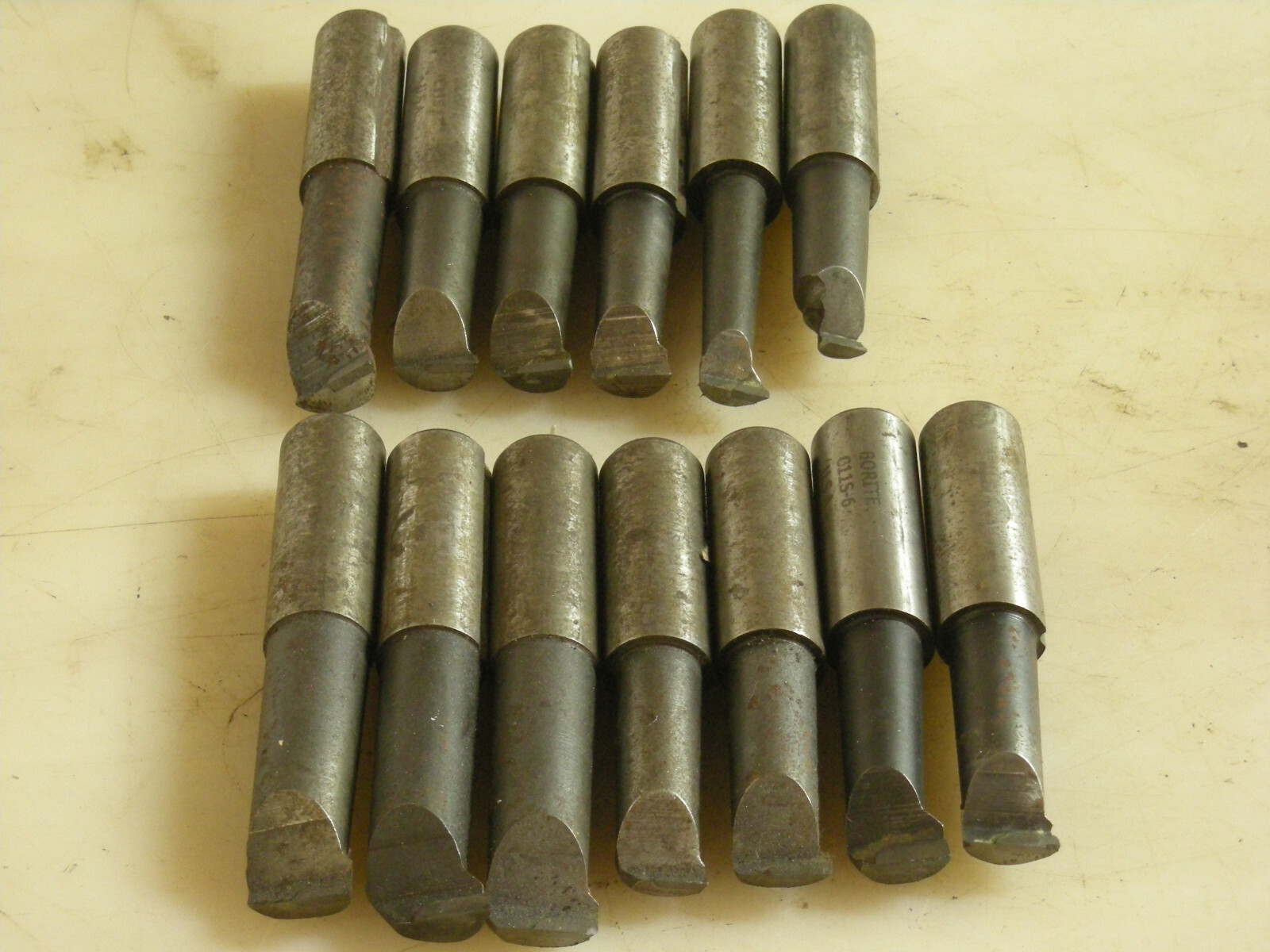 Lot 0f 13 ea. Used Borite Carbide Tipped Boring Bars 3/4" Shank | eBay