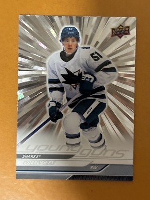 2024-25 Upper Deck Young Guns Silver Outburst #223 Collin Graf RC | eBay