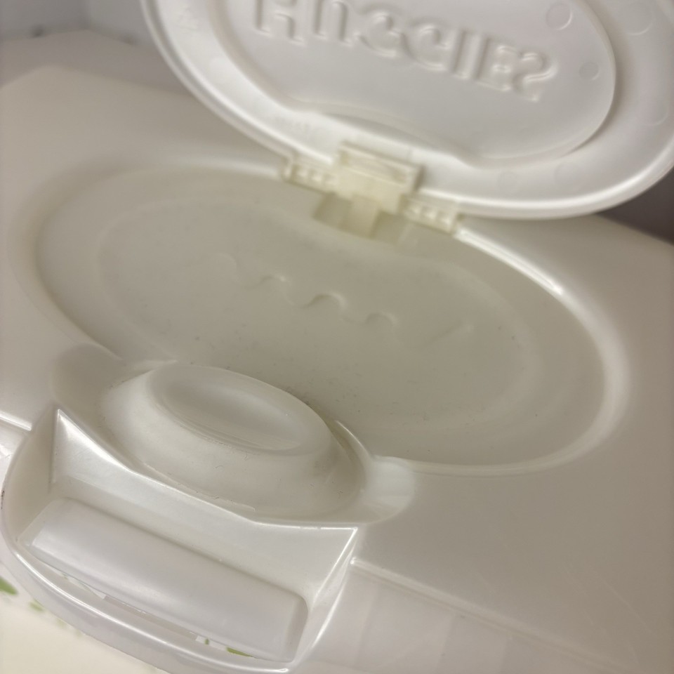 Huggies Baby Wipes Pop Up Container Dispenser Refillable Geometric ...