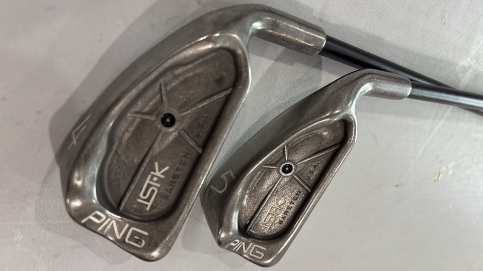 Ping ISI Iron Set 4-9, S, W Black Dot Graphite | eBay
