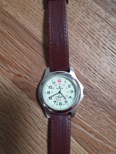 RICARDO QUARTZ LUMINOUS FACE MILITARY/FIELD WATCH NEW BATTERY AND ...