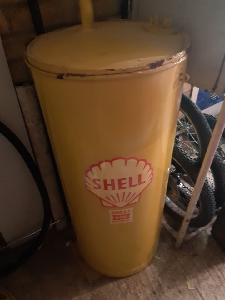 Shell Oil Pump Vintage Garage Forecourt Workshop | eBay UK