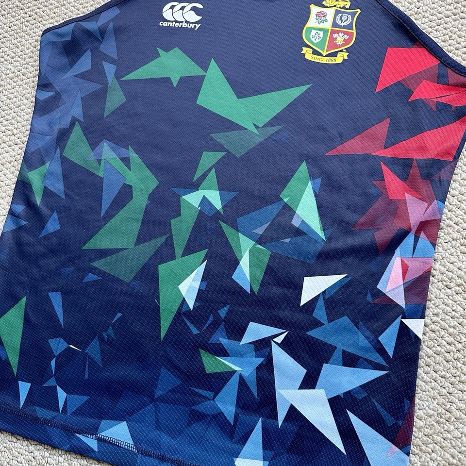 Canterbury CCC British Irish Lions Mens Rugby Vest Size Large | eBay UK