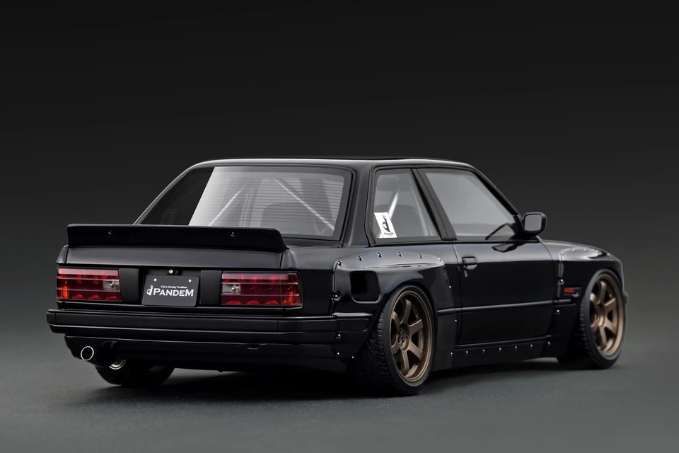 IG3718 BMW PANDEM E30 3 Series (Black) 1/18 Ignition Model | eBay