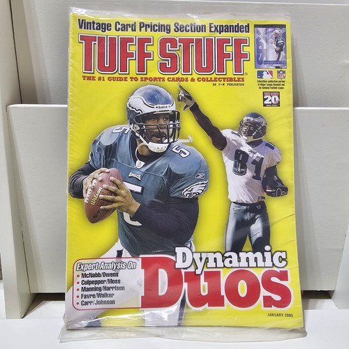 Donovan McNabb & Terrell Owens Eagles Jan 2005 TUFF STUFF Sealed New | eBay