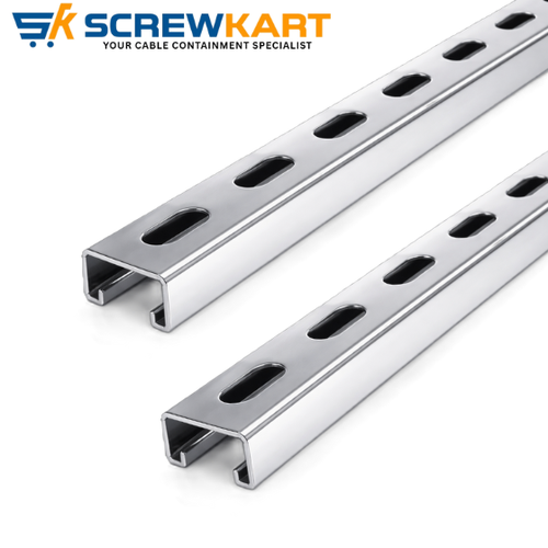 41 x 21 x 2.5 MM UNISTRUT TYPE STRUT CHANNEL | PLAIN AND SLOTTED METAL ...
