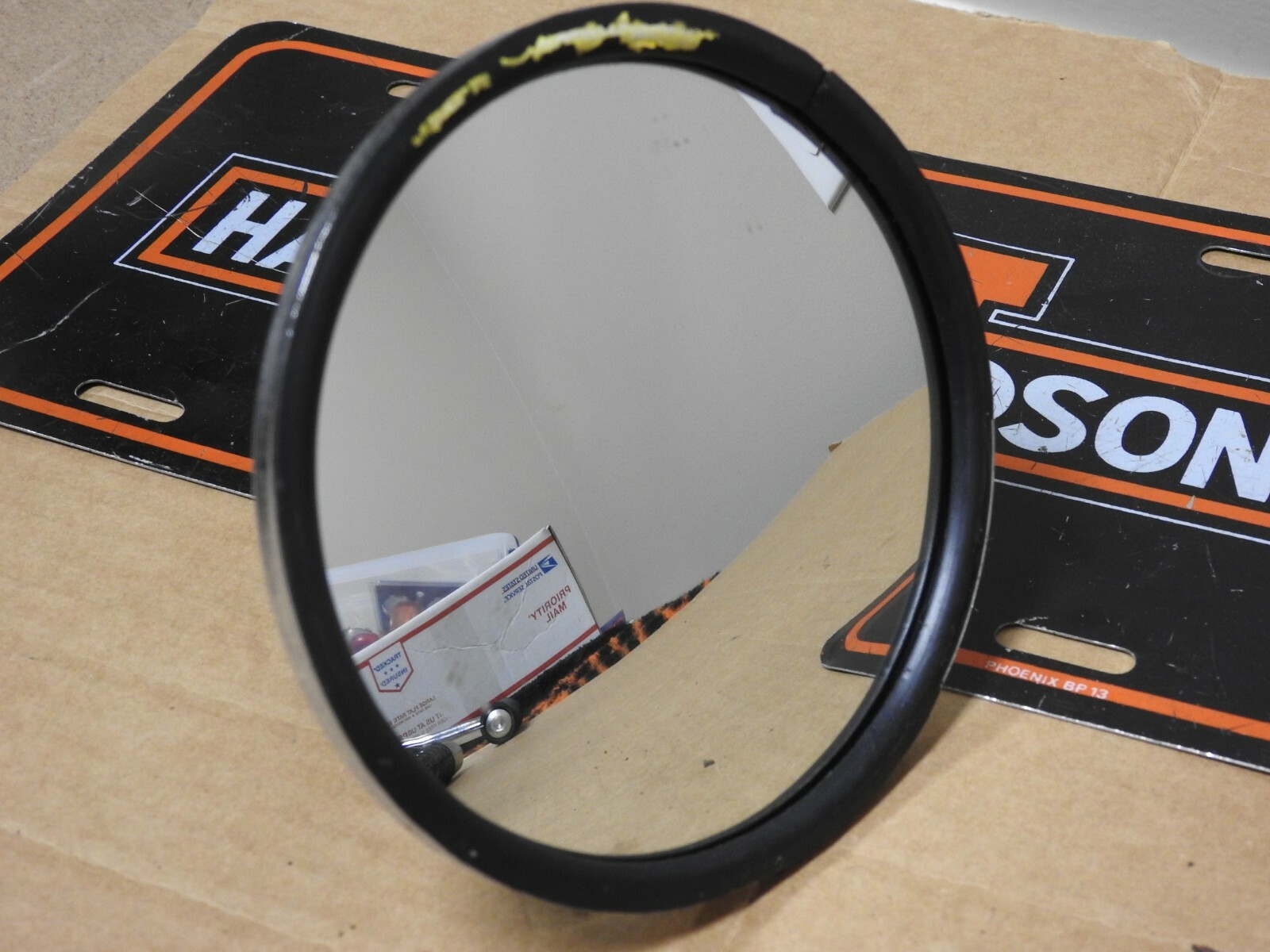 Vintage Harley Flathead Knucklehead Panhead Mirror 5" | eBay