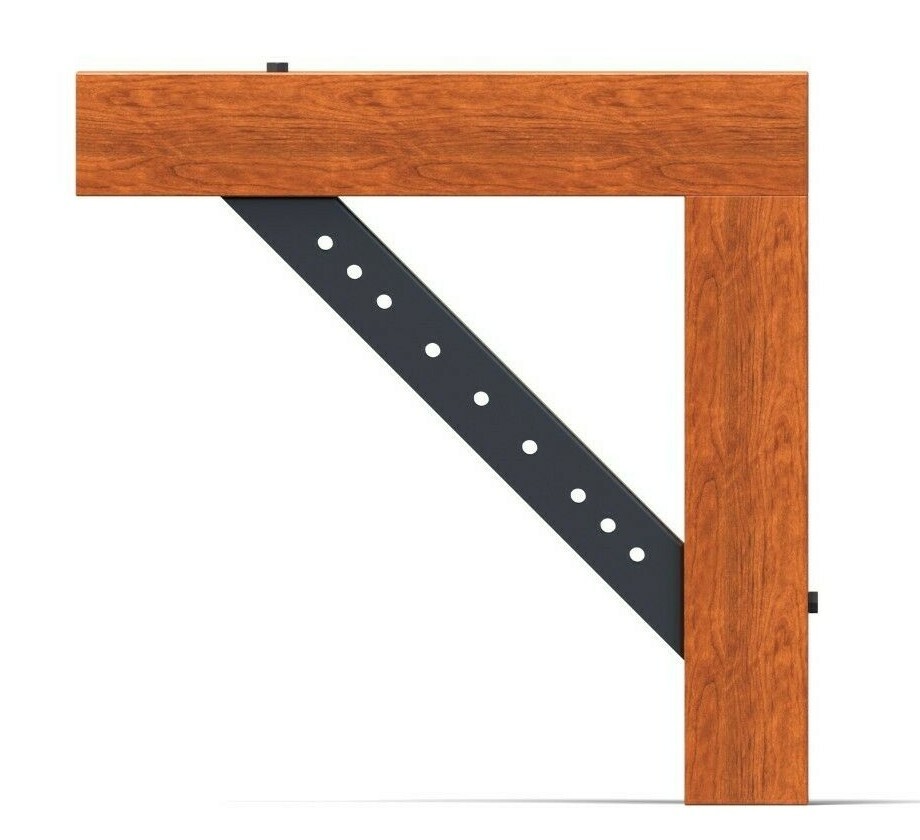 4 mm Breite 60 mm Schwerlast Balkenverbinder Carport Verbinder ...