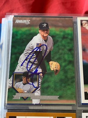 TODD JONES AUTOGRAPHED SIGNED 1994 DONRUSS CARD ASTROS COA | eBay
