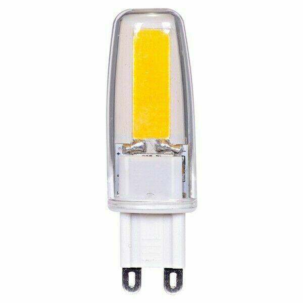 Silicon LED Replacement 4 Watt 120V T4 JCD 2-Pin G9 Clear 5000K Natural ...