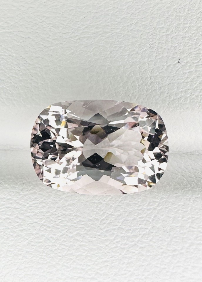 Natural Morganite 4.97ct Fantastic Sparkling Pink Morganite Cushion ...