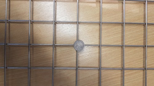 Stainless Steel 50mm x 50mm Mesh x 2.50mm Welded Wire Panel 50cm x 50cm ...