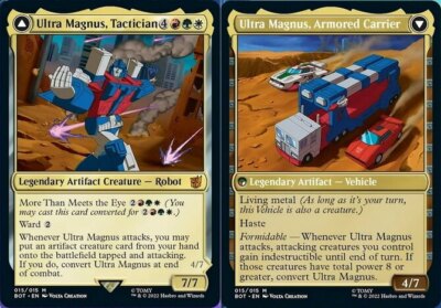 [1x] Ultra Magnus, Tactician // Ultra Magnus, Armored Carrier Near Mint ...