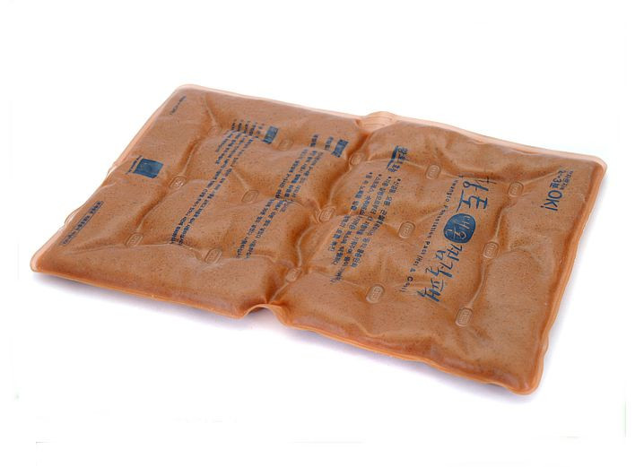 Reusable Red Clay Fomentation Hot & Cool Massage Pack, Heat&Cold ...