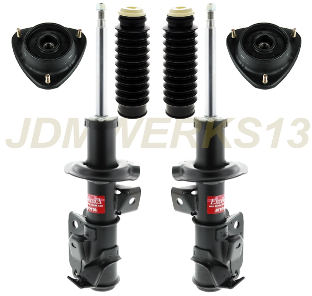 FCS 2 FRONT STRUTS SHOCKS STRUT MOUNTS & BOOTS KIT for Honda CIVIC ...