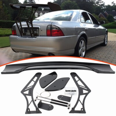 ADJUSTABLE GT RACING SPOILER WING CHASSIS MOUNT KIT FIT FOR LINCOLN LS ...