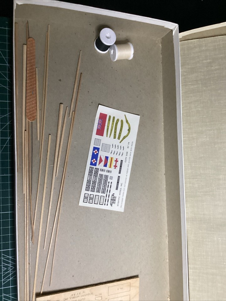 Scientific Model Kits Cutty Sark Clipper Ship - wood ship model with ...