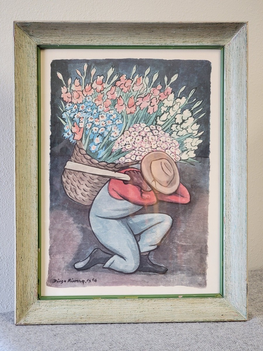 Publication De Arteclassic Art Diego Rivera Vendedora De Flores