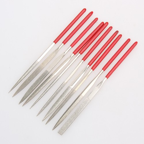 10pcs Metal Files Set Diamond Carpentry Filing Tool for Metal Glass ...
