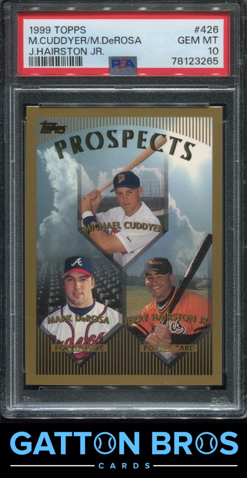 1999 Topps - Prospects #426 Michael Cuddyer, Jerry Hairston Jr., Mark ...