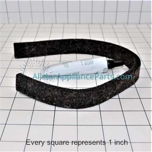 Frigidaire Dryer Upper Front Felt Seal With Adhesive 5303937182 | eBay
