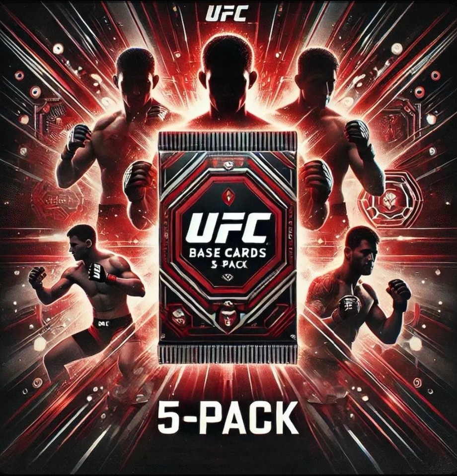Mystery UFC Base Cards - 5 Pack | eBay