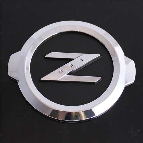 Chrome Black Z Nameplate Front Rear Trunk Car Emblem for 350Z 370Z ...