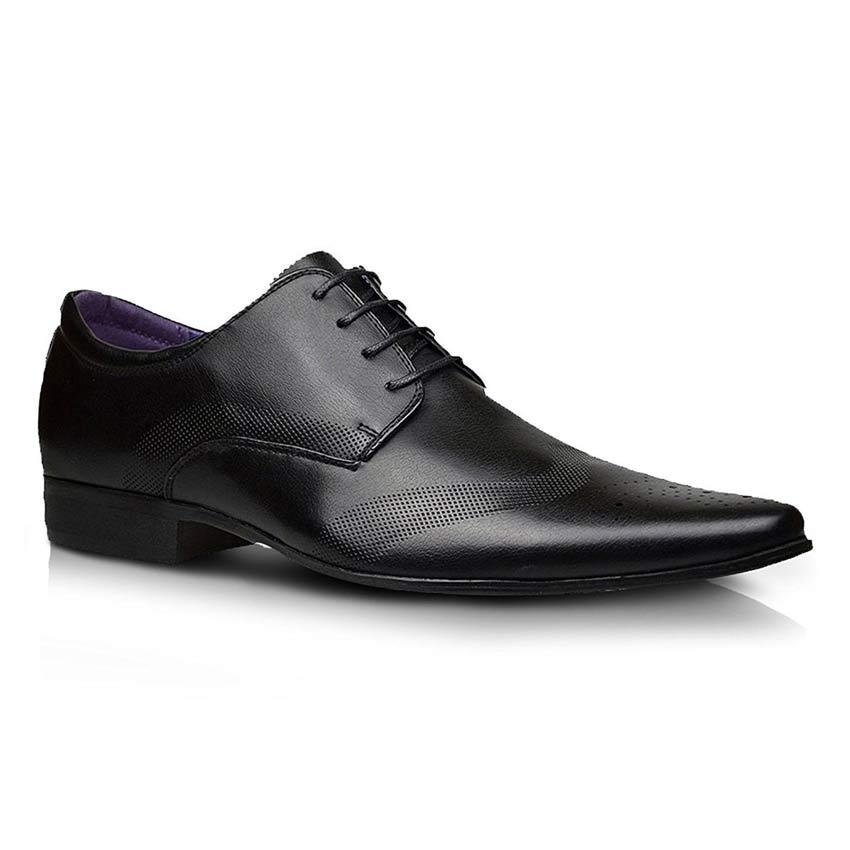MENS FAUX LEATHER SHOES NEW ITALIAN SMART FORMAL WEDDING OFFICE PARTY ...