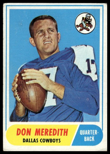 1968 Topps #25 Don Meredith | eBay