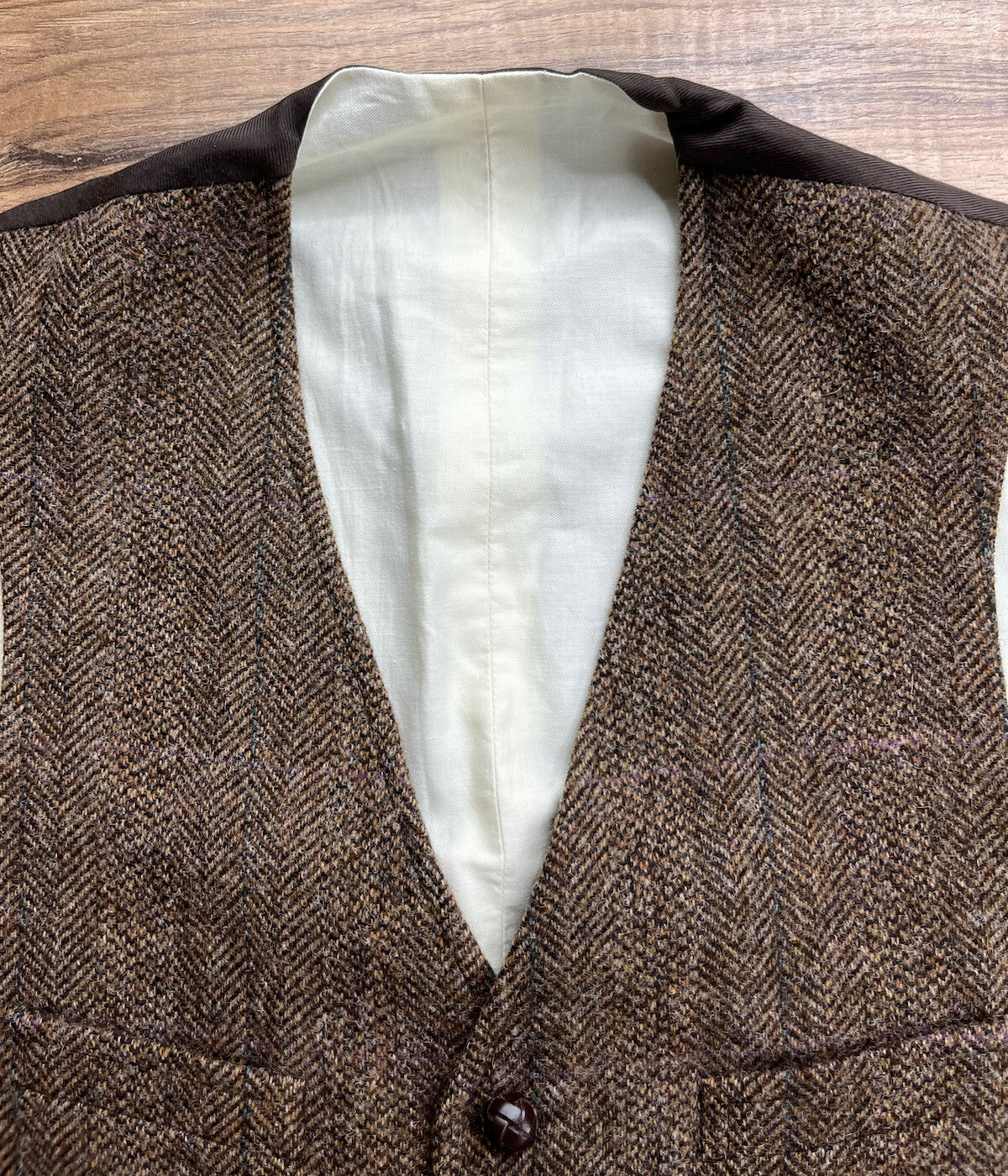 Polo Ralph Lauren Morehouse Collection Tweed Vest 40R… - Gem