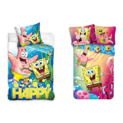 SpongeBob Sponge Bob Children's Bedding 135/140 x 200 cm | eBay